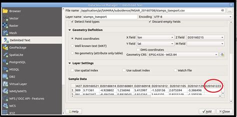Csv File Not Open In Qgis Page 2 Microwave Toolbox Step Forum