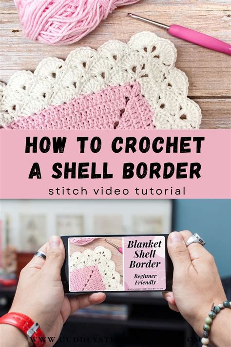 Best 13 How To Crochet A Shell Border Easy Stitch Tutorial Artofit