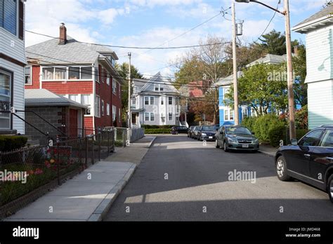 Large Victorian Wooden Homes In Savin Hill Avenue Affluent Residential
