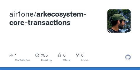 GitHub Air1one Arkecosystem Core Transactions