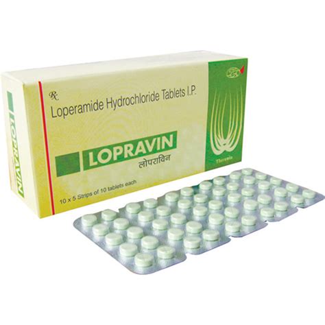 Loperamide 2mg Tablets Therawin Formulations