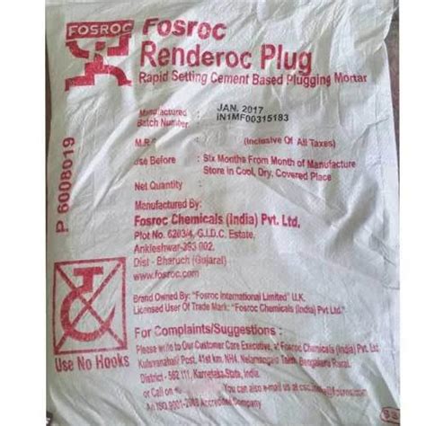 Renderoc Plug Chemicals Application Construction At Best Price In Delhi Sabharwall Trading Co