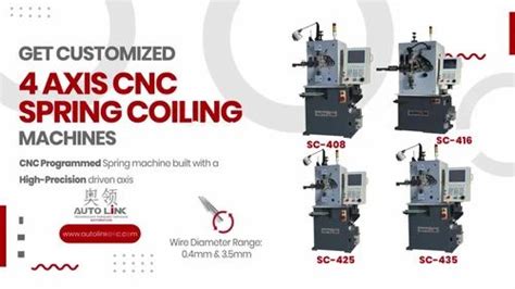 Autolink Spring Coiling Machine SC 435 Automation Grade Automatic At Rs 2270400 In Chennai
