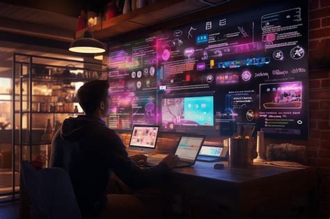 Premium Photo A Social Media Strategist Predicting Social Generative Ai