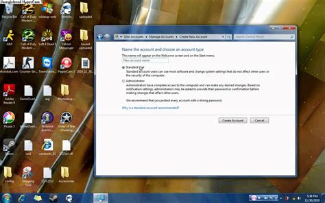 How To Make Or Delete User Accounts Laptopdesktop Windows 7 Youtube