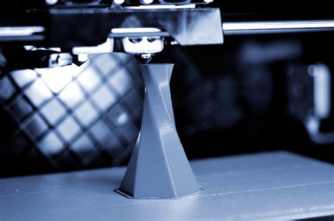 3d 프린터 인쇄 격리 볼륨 삼각형 개체 블루 그레이 색상 0명에 대한 스톡 사진 및 기타 이미지 0명 3차원 인쇄 3차원 형태 Istock