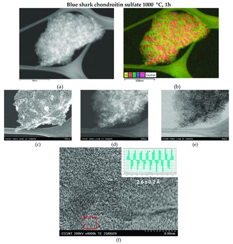 ZC Image A With EDX Mapping Analysis At 80 K Magnification B C Download Scientific