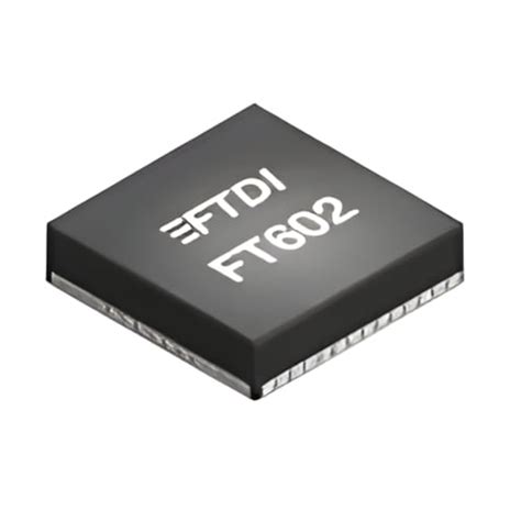 Ftdi Ft602q B T Usb Interface Ic Usb 30 Uvc Class 32 Bits Sync Fifo