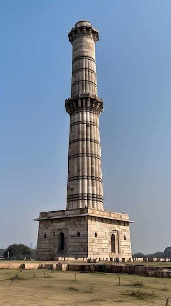 Tower Of Victory Ancient Indian Monument Premium Ai Generated Image