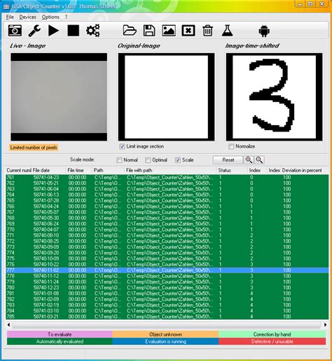 Gsa Object Counter Recognition And Classification Of Objects