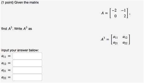 Solved 1 Point Let S Be A Linear Transformation From R3 To