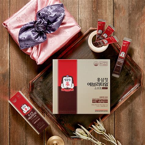 정관장 에브리타임 소프트 10ml 30포 보자기포장 쇼핑백 증정 이랜드몰