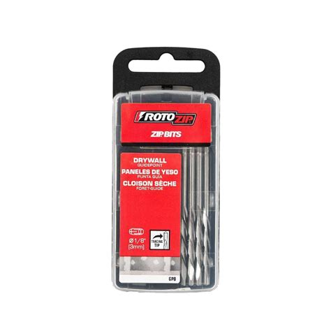 Rotozip Roto Zip 1 8 Guide Point Drywall Router Bits For Cutout Tools