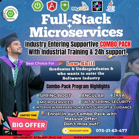 Springboot Academy 🔥 Big Offer Alert🔥🔥 Software Engineering🔥 Weve