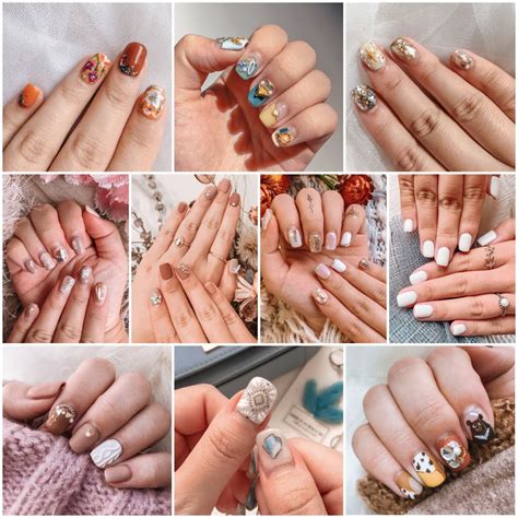｜nail｜2019美甲回顧：秋冬霧面粉雕、春夏清透閃耀，橫跨四季的13款凝膠指甲 Eberinkou