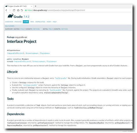 【android gradle 插件】gradle 依赖管理 ① org gradle api project 配置 android