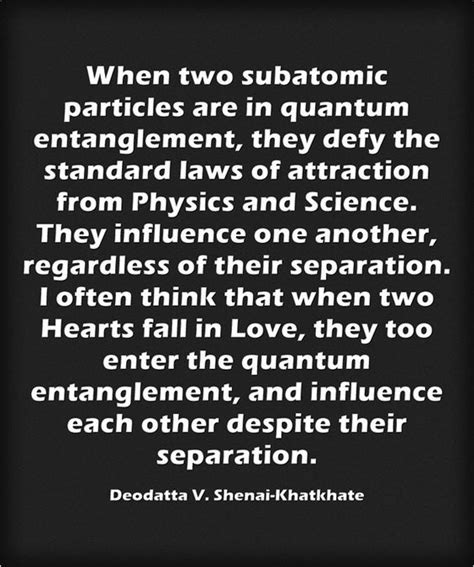 The Mysteries Of Love And Quantum Entanglement