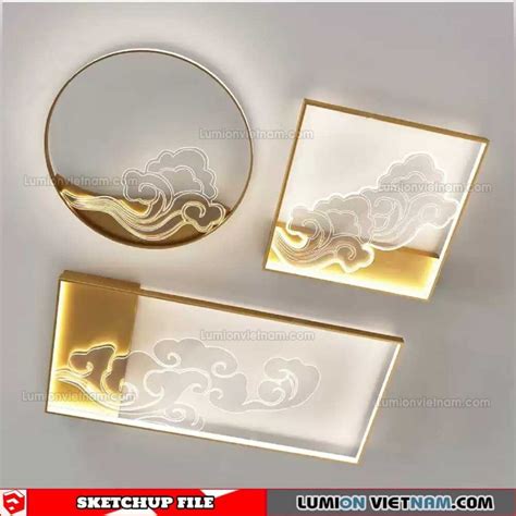 230705 Ceiling Light Sketchup 3d Models