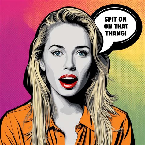 Download Pop Art Style Woman Speech Bubble Wallpaper