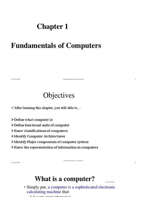 Lecture 1 Pdf Computer Data Storage Input Output