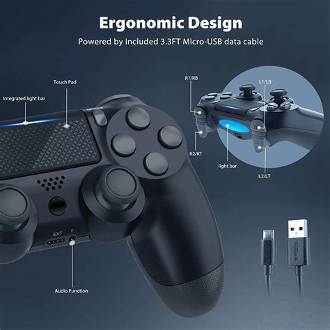 Buy Wireless Bluetooth Controller Ps4 Controller Wireless Bluetooth Gamepad For Playstation 4