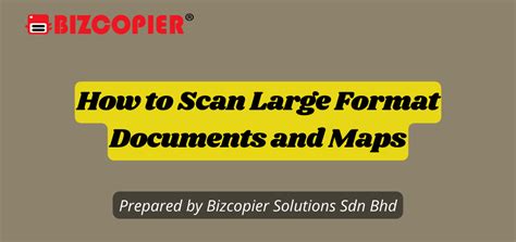 How To Scan Large Format Documents And Maps Ricoh Copier Supplier In