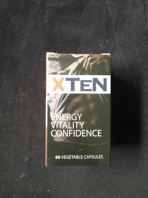 X Ten For Men Daily Vitality Supplement For Energy And Strength