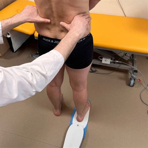 Leg Length Measurement In The Standing Position By Blocks Under The Download Scientific Diagram