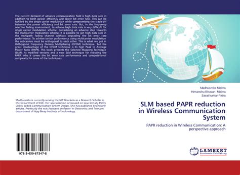 Pdf Slm Based Papr Reduction In Wireless Communication System Papr Reduction In Wireless