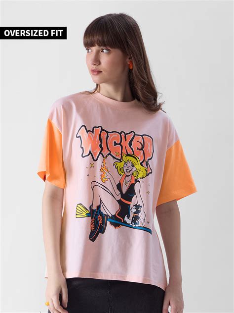 Buy Archie Wicked Women Oversized T Shirts Online