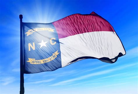North Carolina State Flag Nylon Or Poly