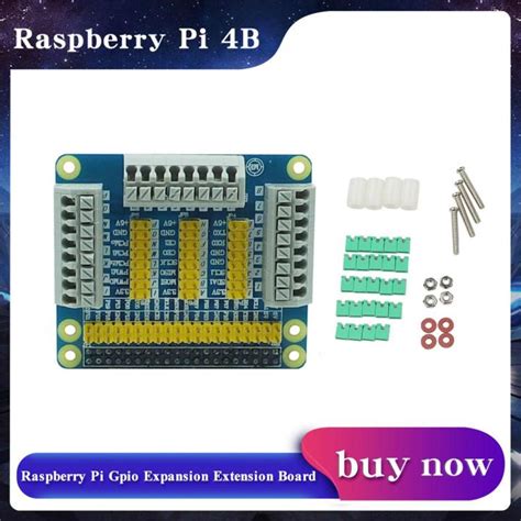 Raspberry Pi 4 Model B Gpio Expansion Board Extension Module For Robot Diy Experiment Test For