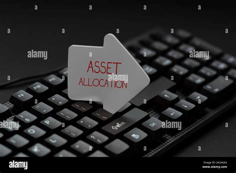 Text Caption Presenting Asset Allocation Concept Meaning Proportion