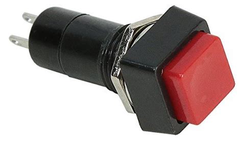 SPST Square Push Button Switch Amazon Com Industrial Scientific