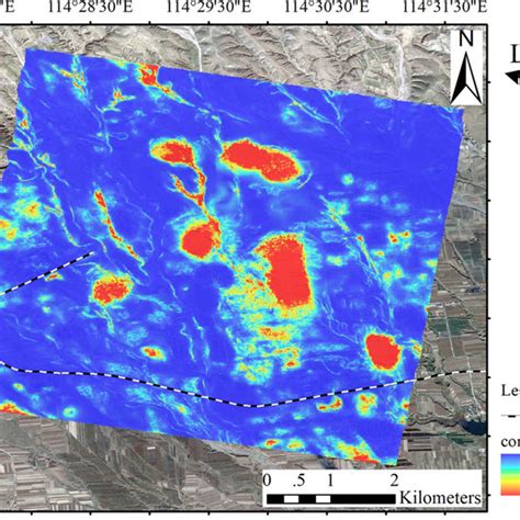 Total Spatial Coherence Distribution Map With Values In The Range 0 10 Download Scientific