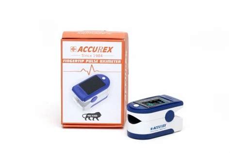 Finger Tip Pulse Oximter Accurex Biomedical At Rs 299piece Mahim Mumbai Id 25920403330