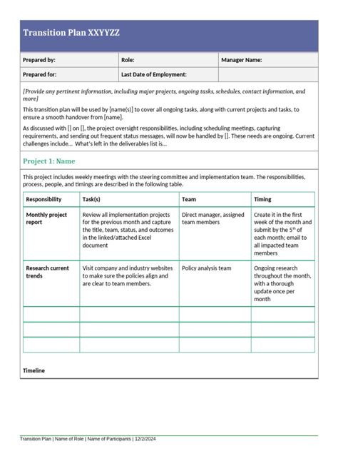 Exit Plan Template Xxyyzzvj Pdf Computing