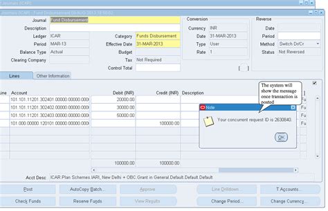 Fund Disbursement And Receipt Oracle Ebs Reporting