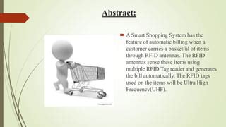 Smart Shopping System Using Rfid PPTX
