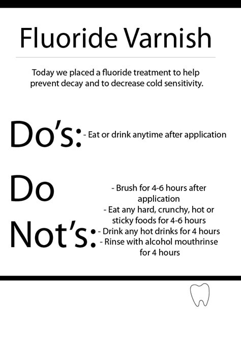 Duraphat Fluoride Varnish Instructions At Fernando Ward Blog