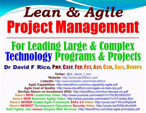 Lean And Agile Project Management Ppt