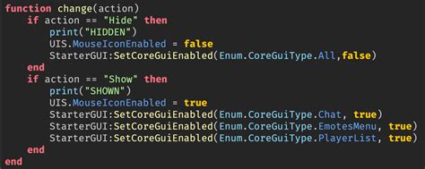 Setcoreguienabled Only Works Once Scripting Support Developer