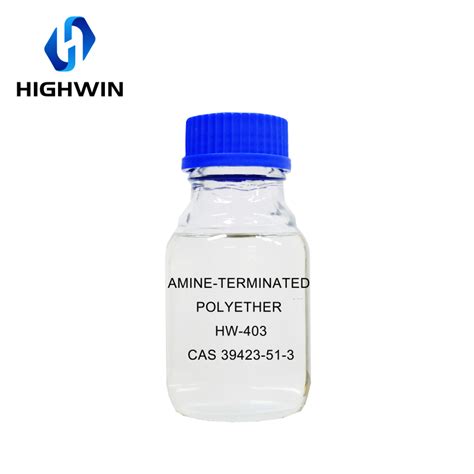 Amine Terminated Polyether Hw 403