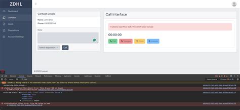 Javascript How To Integrate Plivo SDK In Laravel Stack Overflow