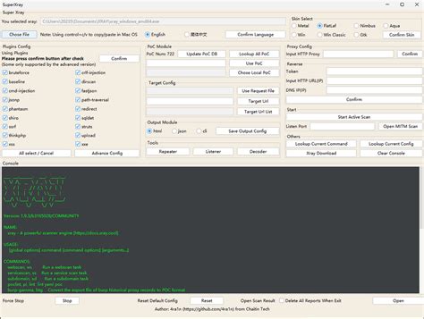 Xray Gui Starter Web Vulnerability Scanner Recon Shell Medium