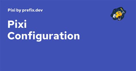Pixi Configuration Pixi By Prefix Dev