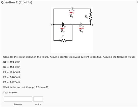 solved question 2 2 points r2 8 3 consider the circuit