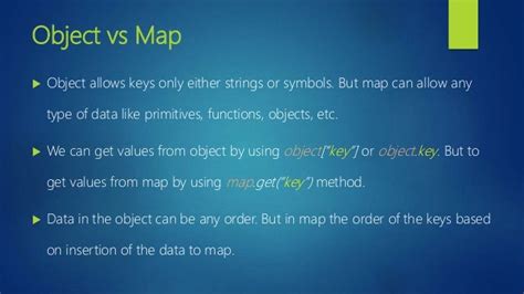 World Maps Library Complete Resources Javascript Maps Vs Objects