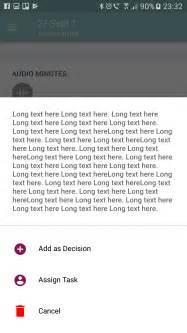 Android Bottom Sheet Custom Behaviour On Outside Click Stack Overflow