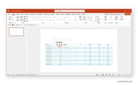 How To Insert An Excel Sheet Into Powerpoint